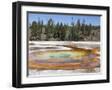 'Chromatic Pool Hot Spring, Upper Geyser Basin Geothermal Area ...