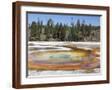 'Chromatic Pool Hot Spring, Upper Geyser Basin Geothermal Area ...