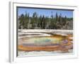 'Chromatic Pool Hot Spring, Upper Geyser Basin Geothermal Area ...