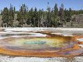 'Chromatic Pool Hot Spring, Upper Geyser Basin Geothermal Area ...