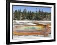 'Chromatic Pool Hot Spring, Upper Geyser Basin Geothermal Area ...