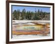 'Chromatic Pool Hot Spring, Upper Geyser Basin Geothermal Area ...