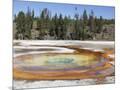 'Chromatic Pool Hot Spring, Upper Geyser Basin Geothermal Area ...
