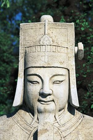 Stone Statue Along the Sacred Way Leading to the Ming Dynasty Tombs ...