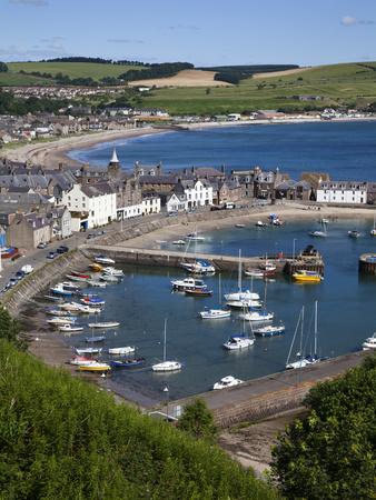 'Stonehaven Harbour and Bay from Harbour View, Stonehaven ...