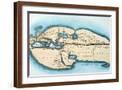 'Strabo World Map, C20 A.D' Giclee Print | AllPosters.com