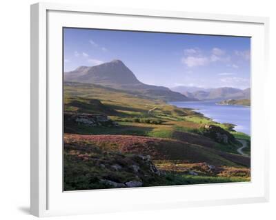 'Strathmore Valley, Loch Hope and Ben Hope, 927M, Sutherland, Highland ...