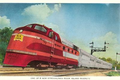 'Streamliner, Rock Island Rocket' Prints | AllPosters.com