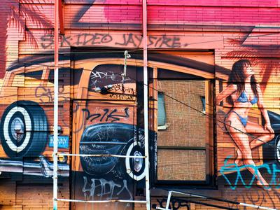 'Street Art, Graffiti, Philadelphia, Pennsylvania, United States ...