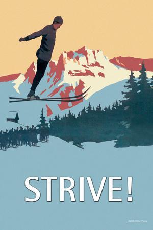'Strive!' Print | AllPosters.com