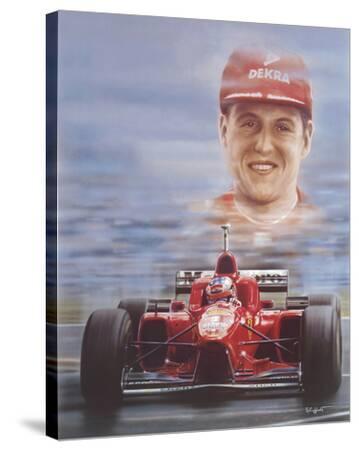 'Champion of the World' Stretched Canvas Print - Stuart Coffield ...