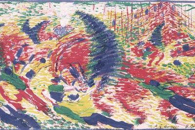 'Study for 'The City Rises', 1910' Giclee Print - Umberto Boccioni ...