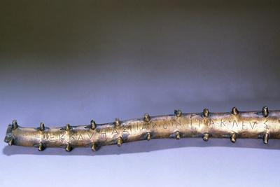 'Stylized Clava Showing Two Inscriptions Wherever These Give Hercules ...