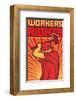 'Stylized Workers Rights Poster' Posters | AllPosters.com