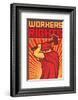 'Stylized Workers Rights Poster' Posters | AllPosters.com