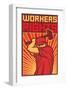 'Stylized Workers Rights Poster' Posters | AllPosters.com