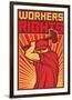 'Stylized Workers Rights Poster' Posters | AllPosters.com