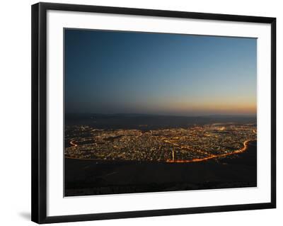 'Sulaymaniyah at Night, Iraq, Middle East' Photographic Print - Mark ...