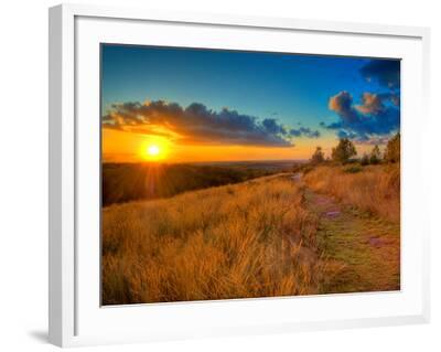'Sunset in the French Countryside' Photographic Print - Philippe ...