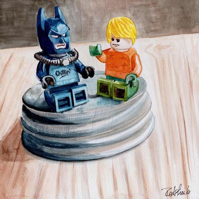 'Superhero Fist Bump' Prints - Jennifer Redstreake Geary | AllPosters.com