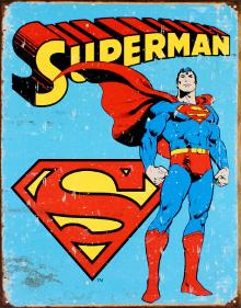 'Superman' Tin Sign | AllPosters.com