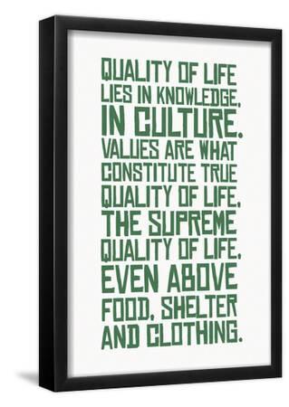 'Supreme Quality Of Life' Posters | AllPosters.com