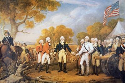 'Surrender of General Burgoyne at Saratoga, New York, 17 October 1777 ...