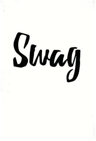 'Swag Black Logo' Prints | AllPosters.com