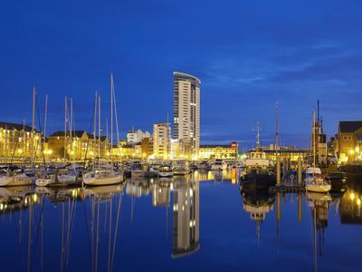 'Swansea Marina, Swansea, West Glamorgan, South Wales, Wales, United ...