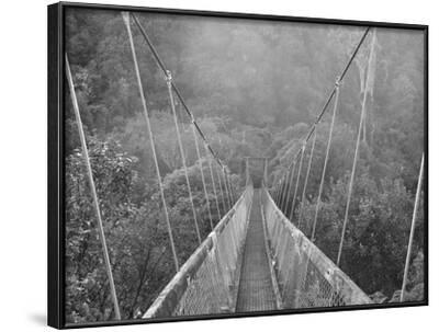 'Swingbridge, Motu Falls, Motu, Gisborne, North Island, New Zealand ...