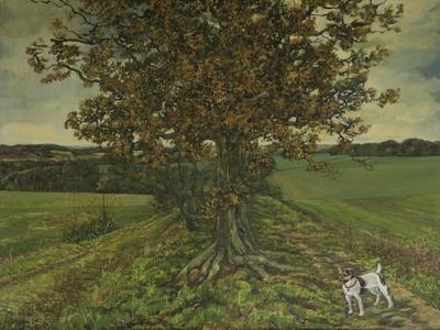 'Taff on Stane Street, 1994' Giclee Print - Margaret Hartnett ...