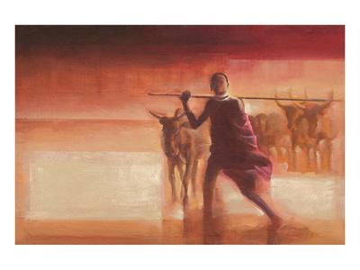 'Young Massai' Prints - Talantbek Chekirov | AllPosters.com
