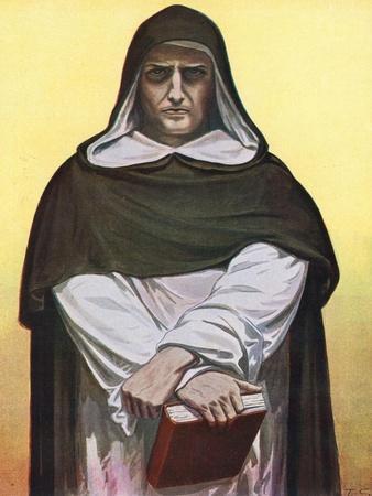 'Giordano Bruno' Giclee Print - Tancredi Scarpelli | AllPosters.com