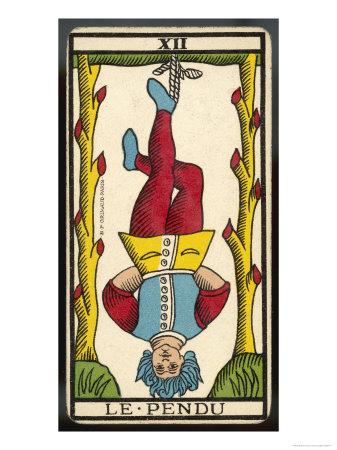 'Tarot: 12 Le Pendu, The Hanged Man' Giclee Print | AllPosters.com