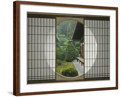 'Tea House Window, Sesshuji Temple, Kyoto, Japan' Photographic Print ...