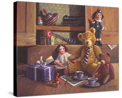 'Ted and Friends IV' Stretched Canvas Print - Raymond Campbell ...