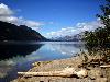 'Teslin Lake Along the Alaska Highway With Big Salmon Range of Pelly ...
