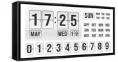'Flip Clock. Countdown Mechanical Timer with Hour Date Month Indicators ...