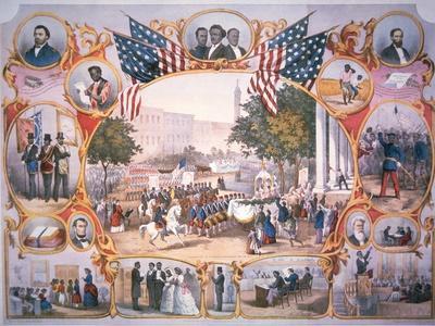 'The 15th Amendment, Granting Voting Rights to All Citizens of the USA ...