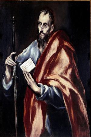 'The Apostle Saint Paul. 1602-1605 (Oil on Canvas)' Giclee Print - El ...