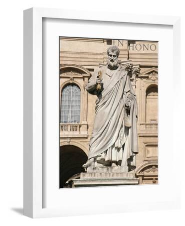 'The Apostle Saint Peter Holding the Keys, Square of Sant Peter, City ...