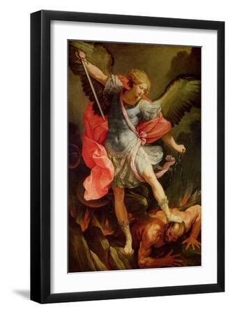 'The Archangel Michael Defeating Satan' Giclee Print - Guido Reni ...