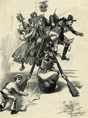 'The Armed Peace of Europe in 1897.' Giclee Print | AllPosters.com