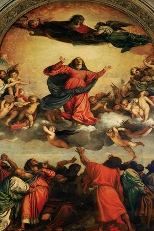 'The Assumption of the Virgin, 1516-18' Giclee Print - Titian (Tiziano ...