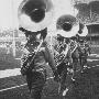 'The Baltimore Colts' Marching Band Leaving the Field' Photographic ...