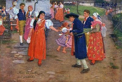 'The Bartered Bride' Giclee Print - Josef Douba | AllPosters.com