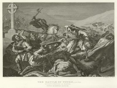 'The Battle of Tours, Ad 732' Giclee Print - Alphonse Marie de Neuville ...