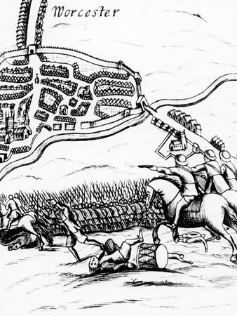 The Battle of Worcester on 3rd September 1651, Published in a ...
