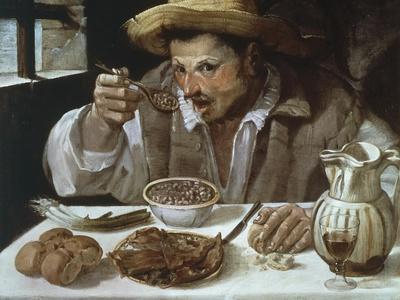 'The Bean Eater, 1583-1585' Giclee Print - Annibale Carracci ...