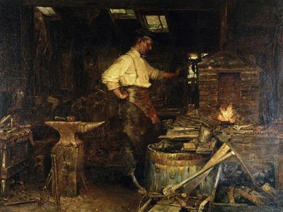 'The Blacksmith' Giclee Print - Jefferson David Chalfant | AllPosters.com